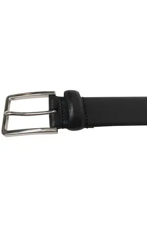 Brooks Brothers Top Grain Leather Embossed Belt