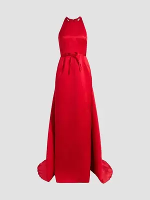 Prabal Gurung Caroline Sleeveless Satin Gown