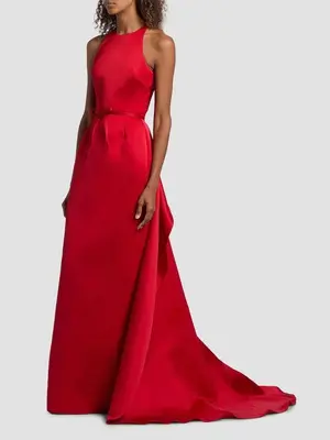 Prabal Gurung Caroline Sleeveless Satin Gown