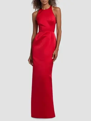 Prabal Gurung Caroline Sleeveless Satin Gown