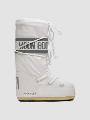 Moon Boot Icon Nylon Boots White