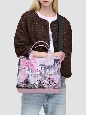 Marc Jacobs The City Collection Medium Cotton-blend Tote Bag