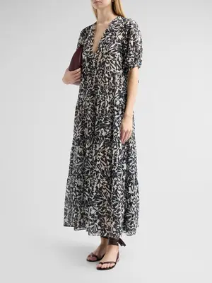 Ulla Johnson Neera Coverup Maxi Dress