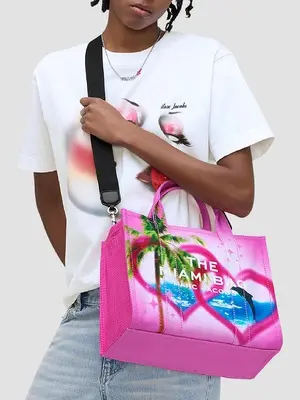 Marc Jacobs The City Medium Cotton-blend Tote Bag