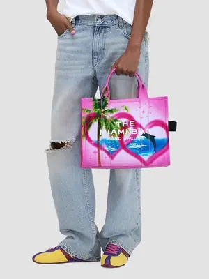 Marc Jacobs The City Medium Cotton-blend Tote Bag