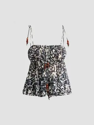 Ulla Johnson Tallulah Cover-up Top - Mercury