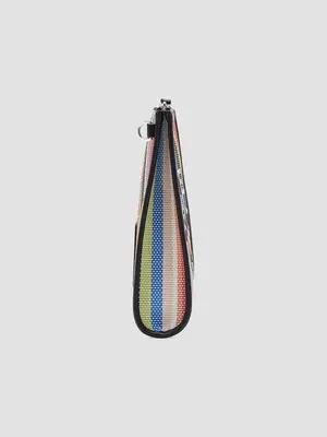 Marc Jacobs The Stripe Mesh Large Pouch - Red Multi