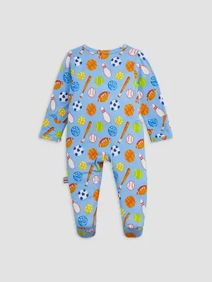 MAGNETIC ME Baby's Sports-print Footie