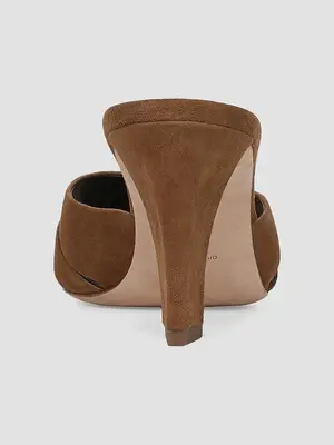Veronica Beard Cassiel 75mm Suede Sandals