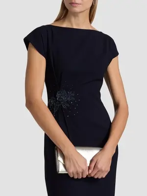 SACHIN BABI Kelly Embellished Stretch-crepe Column Gown