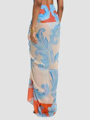 MILLY Canopee Graphic Sarong