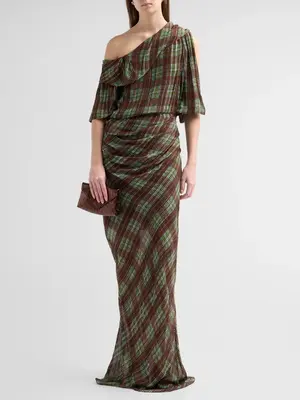 Dries Van Noten Small Crinkled Leather Envelope Bag