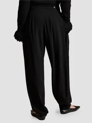 Polo Ralph Lauren Pleated Crepe Jodhpur Pants