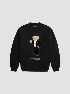 Polo Ralph Lauren Martini Polo Bear Cotton-blend Fleece Sweatshirt