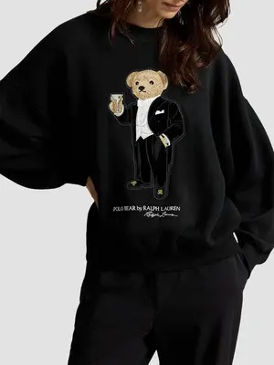Polo Ralph Lauren Martini Polo Bear Cotton-blend Fleece Sweatshirt