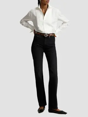 Polo Ralph Lauren High-rise Relaxed Straight-leg Jeans