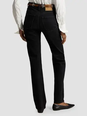 Polo Ralph Lauren High-rise Relaxed Straight-leg Jeans