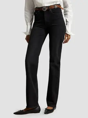Polo Ralph Lauren High-rise Relaxed Straight-leg Jeans