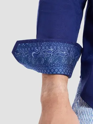 Robert Graham Hudson Paisley Jacquard Stretch-cotton Shirt
