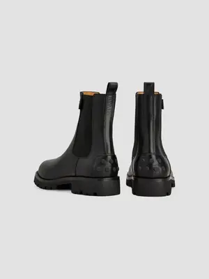 TOD'S 30mm Leather Ankle Boots