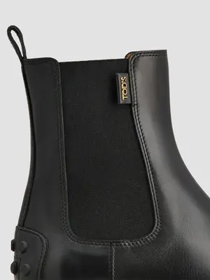 TOD'S 30mm Leather Ankle Boots