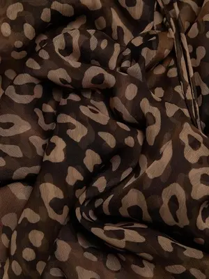 Ramy Brook Alayna Leopard Print Cover-up Pants