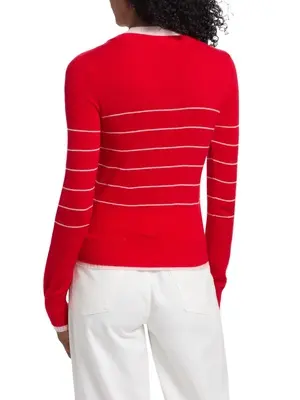 Derek Lam 10 Crosby Vernon Double-layer Shrunken Cardigan