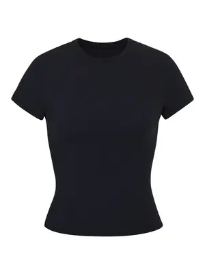 SKIMS Fits Everybody T-shirt - Onyx