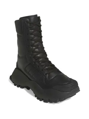 ADIDAS Y-3 Adidas X Willy Chavarria Forum Mid-top Leather Boots