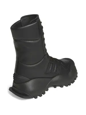 ADIDAS Y-3 Adidas X Willy Chavarria Forum Mid-top Leather Boots