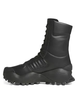 ADIDAS Y-3 Adidas X Willy Chavarria Forum Mid-top Leather Boots