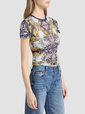 Alice + Olivia Tess Print T-shirt