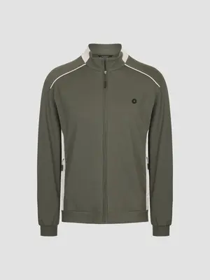 Stefano Ricci Full Zip Track Jacket - Olive