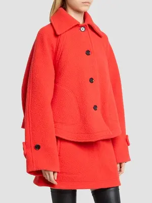 Proenza Schouler Clarice Casentino Virgin Wool-blend Jacket