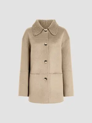 Proenza Schouler White Label Lisa Double-faced Wool-cashmere Jacket