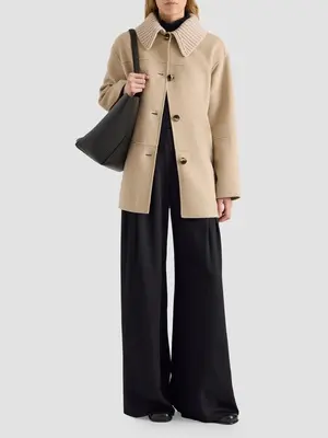 Proenza Schouler White Label Lisa Double-faced Wool-cashmere Jacket