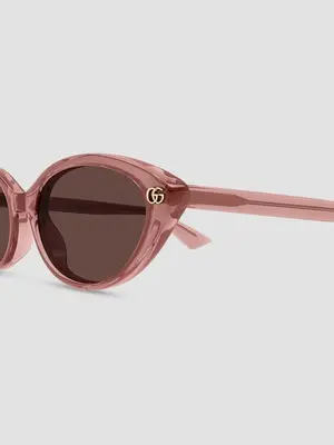 Gucci Light Acetate 54mm Cat-eye Sunglasses