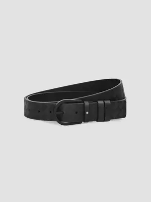 Montblanc Reversible Leather Belt - Brown