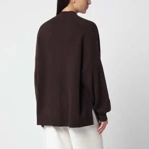 Extreme Cashmere Dark Tokio Cardigan In Cashmere Blend