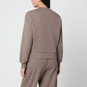 PARAJUMPERS Slate Mud Cotton Crew-neck Sweatshirt