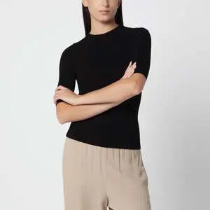 TOTEME Compact Jersey Top - Black