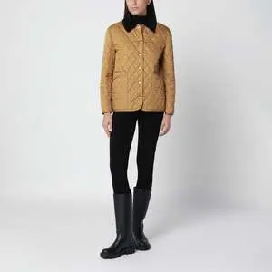 Burberry Camel Quilted Jacket