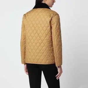 Burberry Camel Quilted Jacket