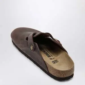 BIRKENSTOCK Habana Oiled Leather Boston Clogs By