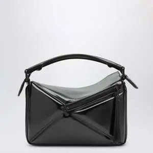 Loewe Puzzle Blown Small Lambskin Bag - Black