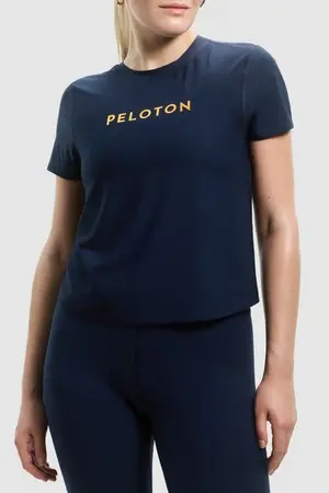 PELOTON Essential Everyday Short Sleeve - Deep Navy