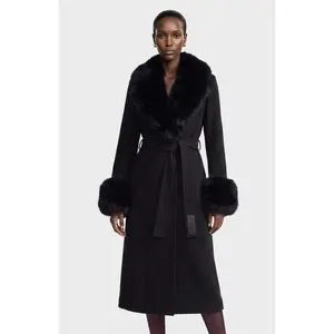 Rudsak Marilla Wl Wool Cashmere Coat - Black