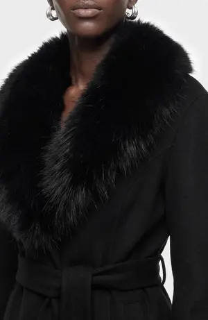 Rudsak Marilla Wl Wool Cashmere Coat - Black