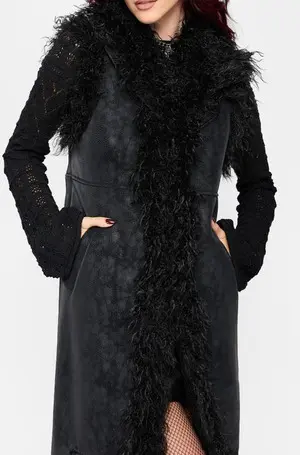 DISTURBIA Hexweave Longline Gilet