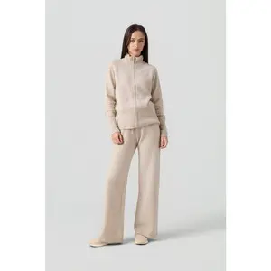 LE FAFO Cashmere Blend Track Pants - Beige